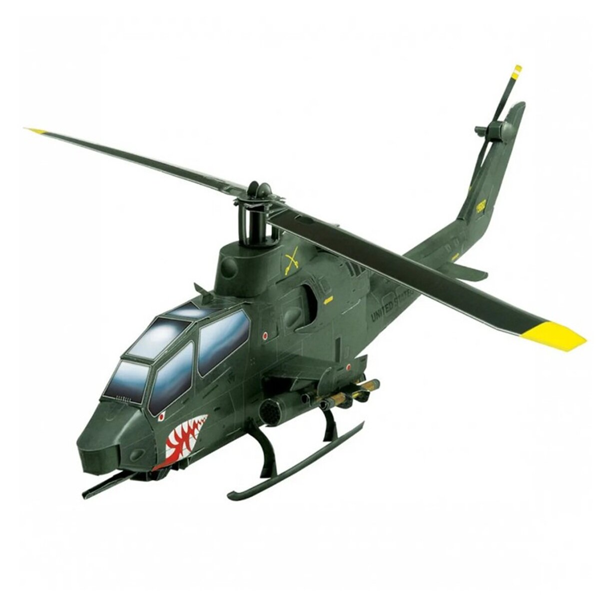 Сборная модель Умная Бумага Вертолет Кобра УмБум190-01