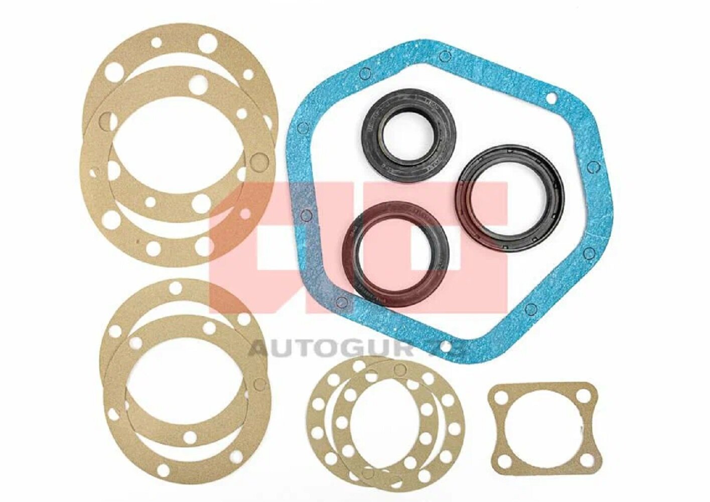 Ремкомплект AUTOGUR73, переднего моста Спайсер, для УАЗ, с сальниками