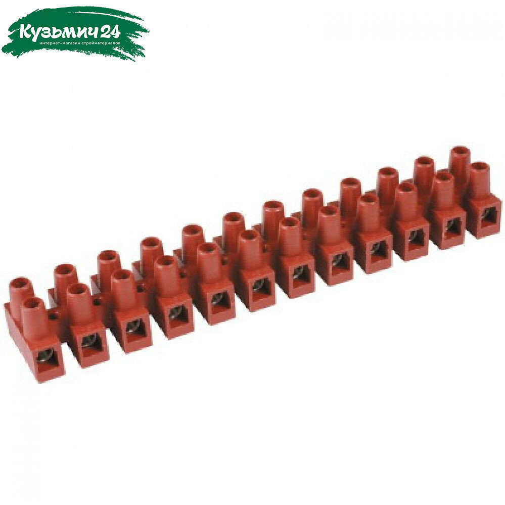 Клеммник колодка 2,5 мм2 Фибергласс ДКС