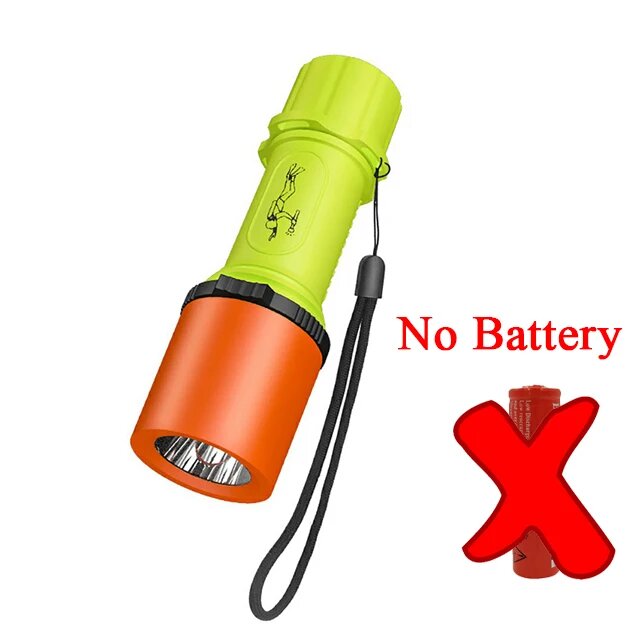 Фонарик D2 для дайвинга IPX8 A