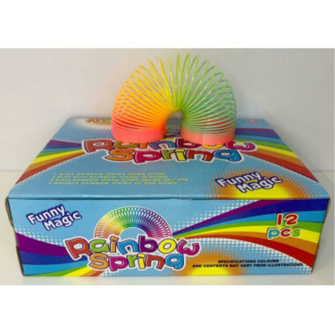 Радуга пружинки 12шт упаковка малая
