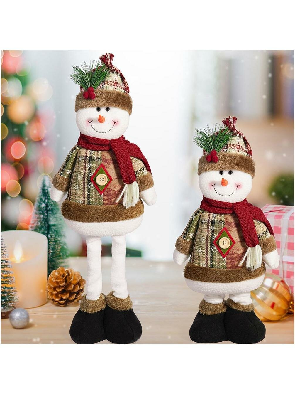 Игрушка под елку, Дед мороз, Санта Клаус, высота 47см