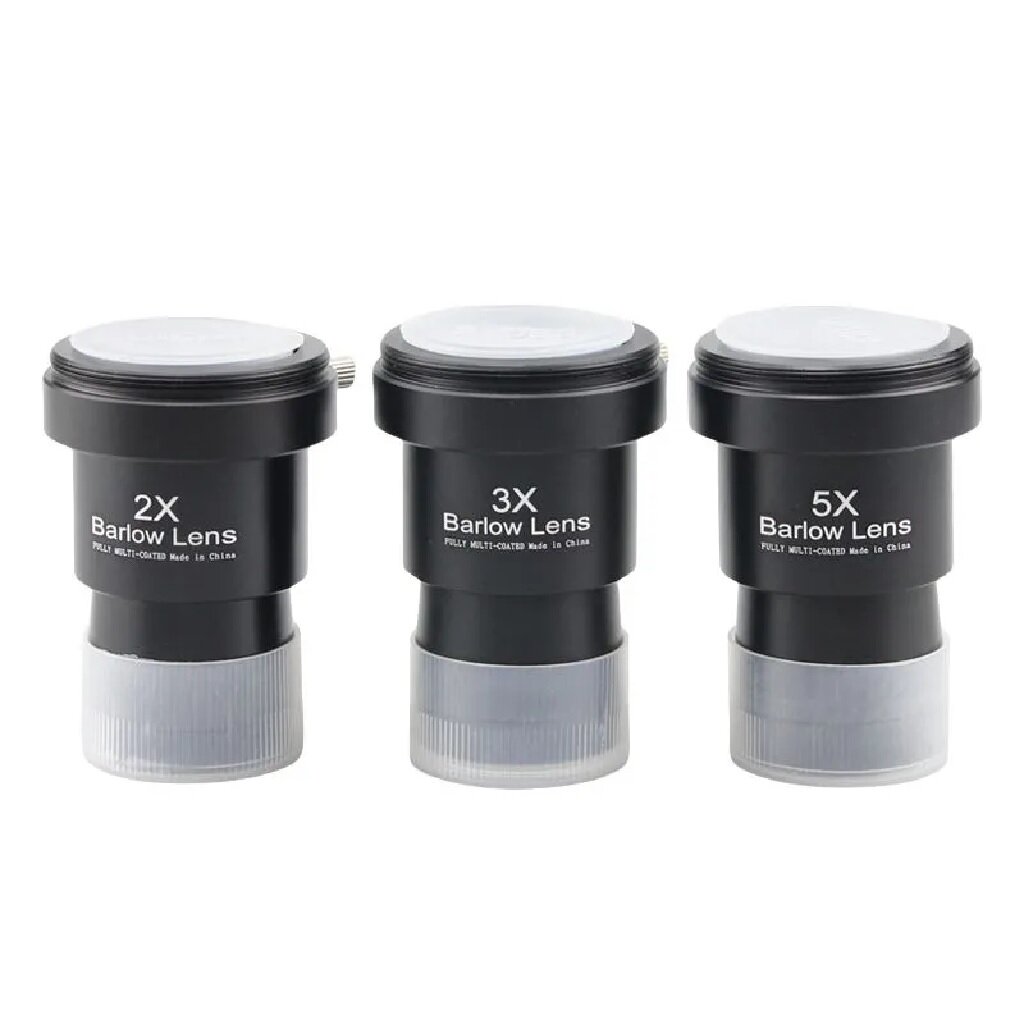 Набор линз барлоу 2х-3х-5х Аксессуар для астрономического телескопа.