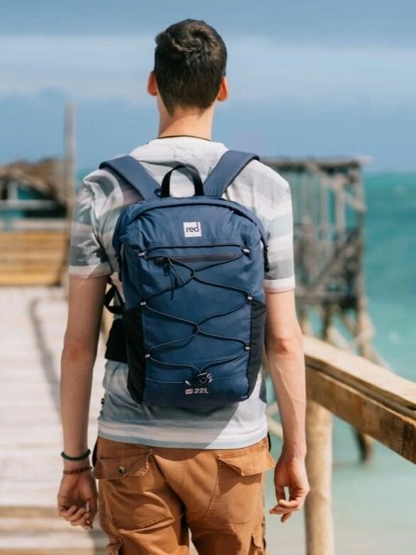 Рюкзак непромокаемый легкий RED PADDLE Lightweight Waterproof Backpack 22L ocean blue