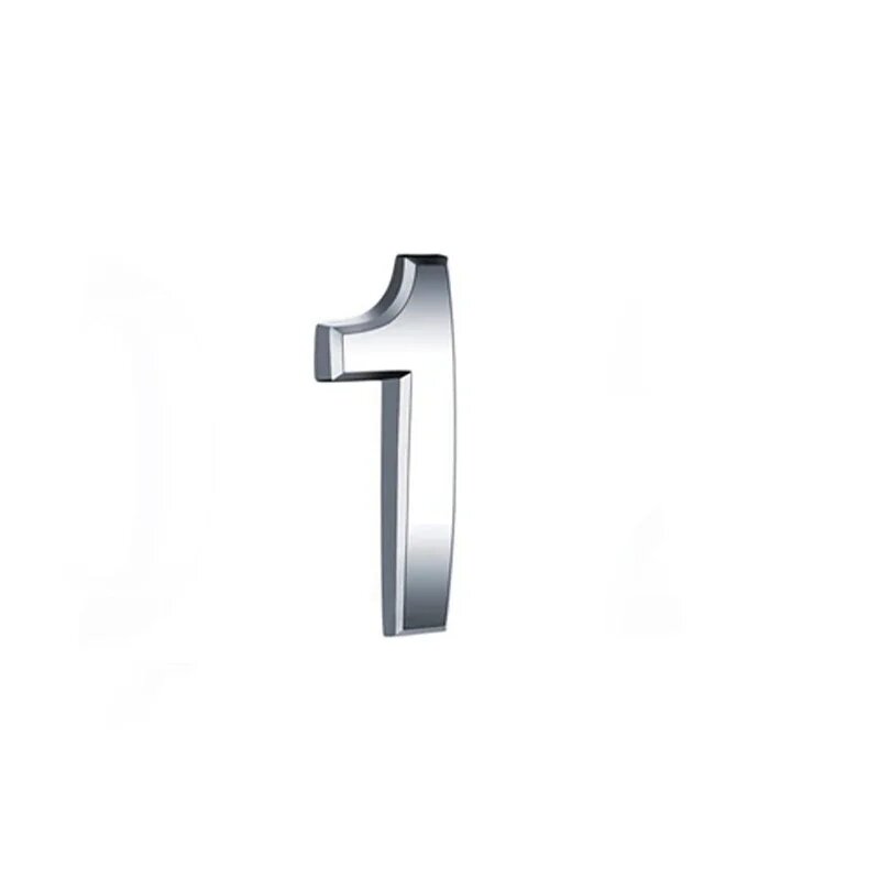 3D табличка на дверь "1", ABS, цвет Number 1