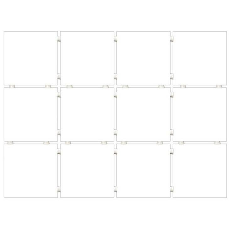 Керамогранит Kerama Marazzi Конфетти 1146H Глянцевая Белый