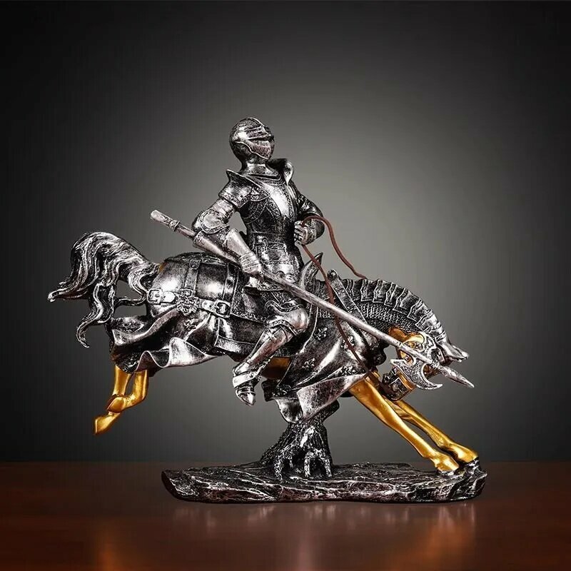 Конная статуя рыцаря