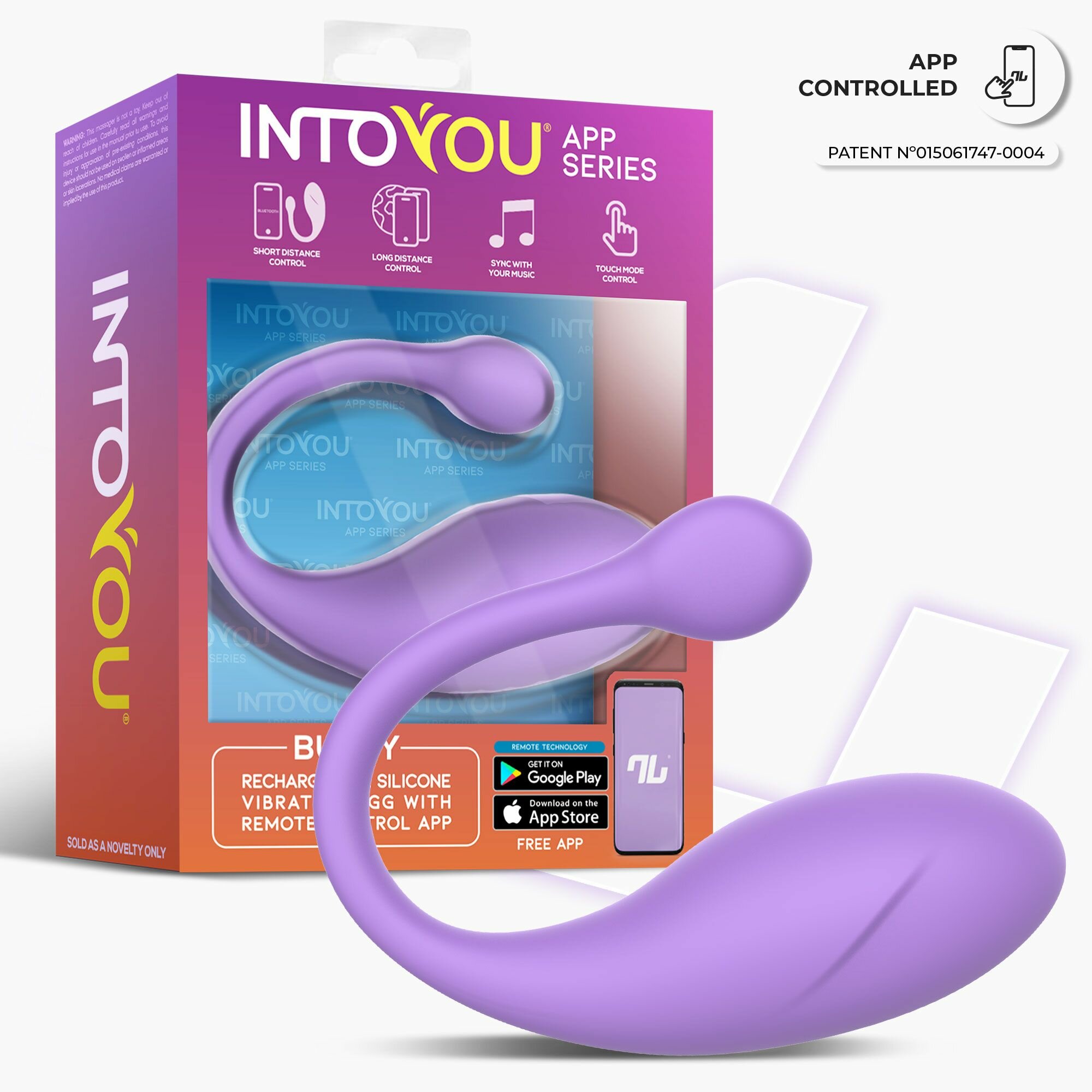 Интерактивное виброяйцо IntoYou Bulby