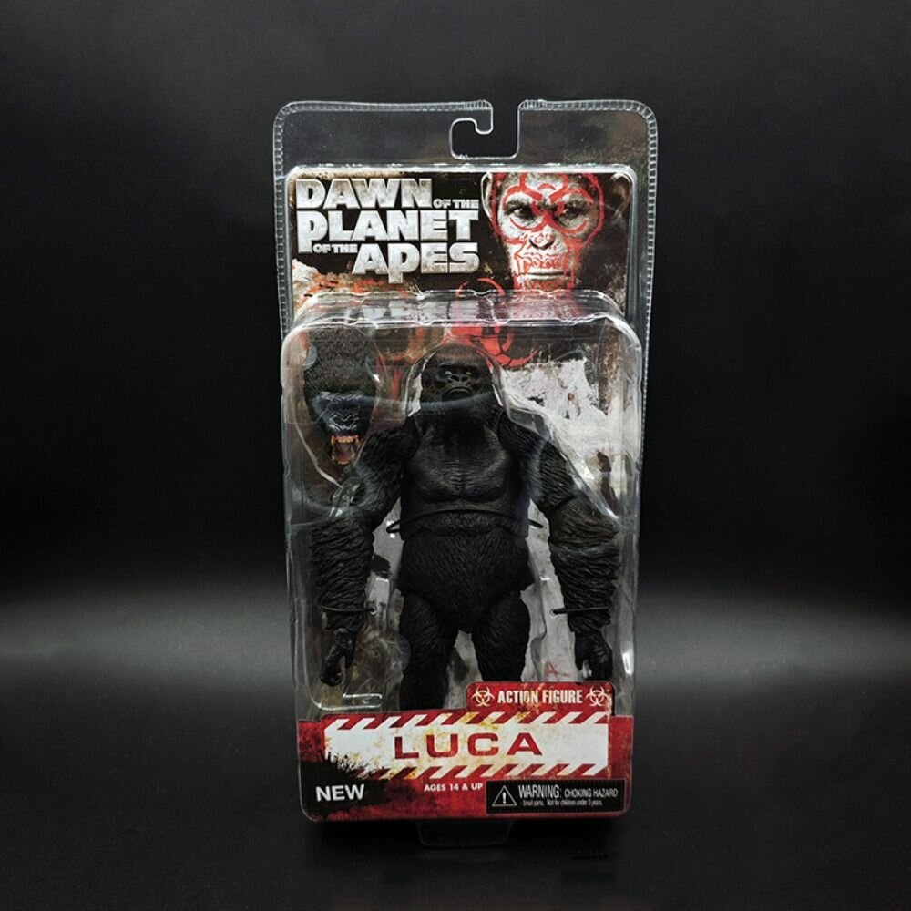NECA 1/12 Цезарь и Коба 7 дюймовая Подвижная Фигурка из Восстания Планеты Обезьян