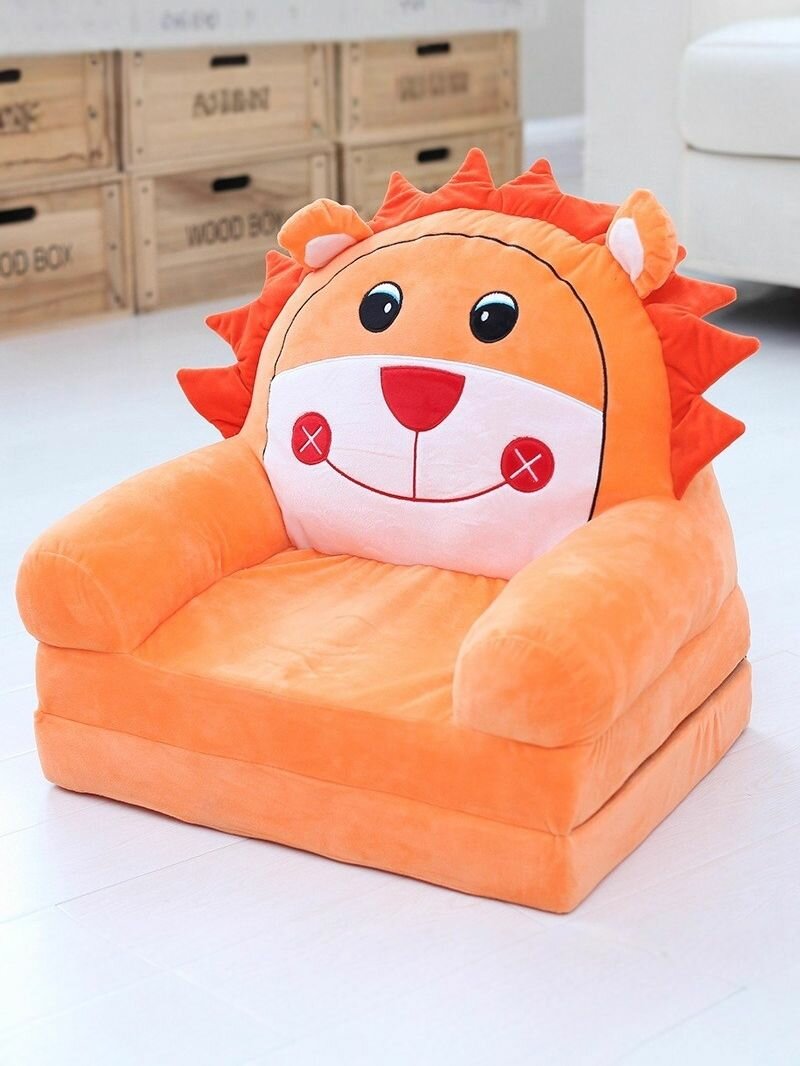 Раскладной диван "Милый Домашний Питомец", флок, детский, раскладной