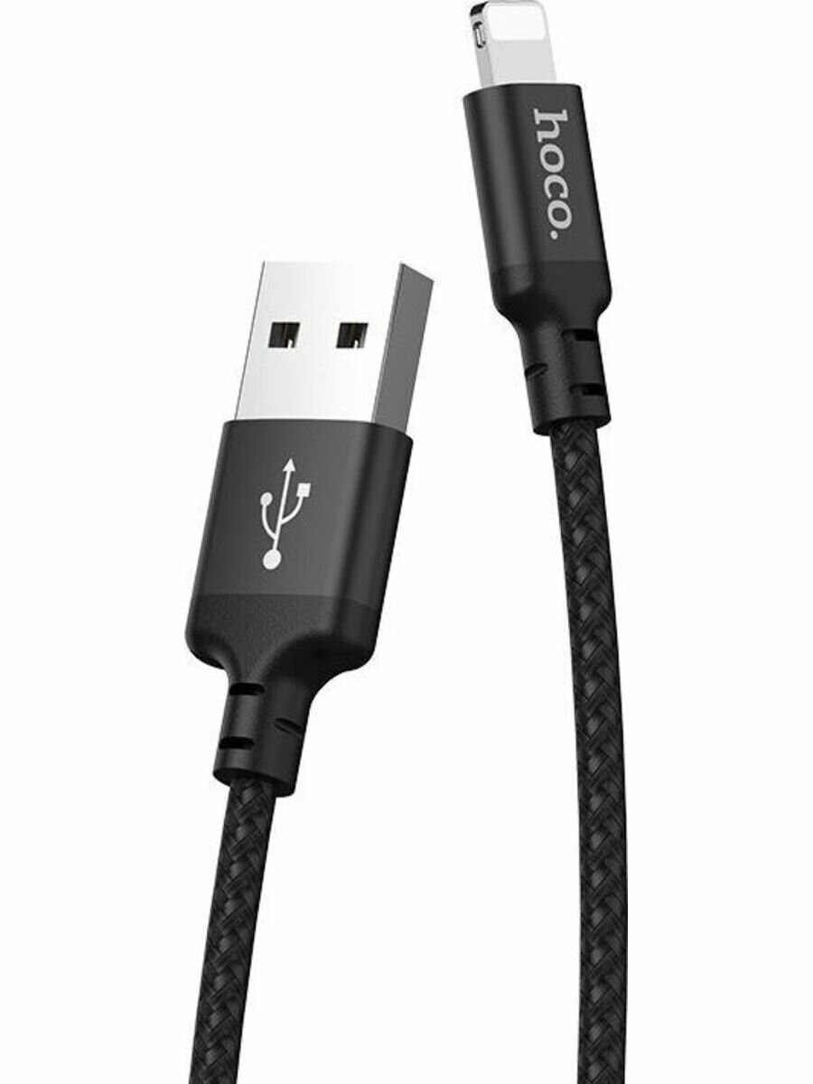 Кабель HOCO X14 "Times speed" USB - 8 Pin 2A 2М черный