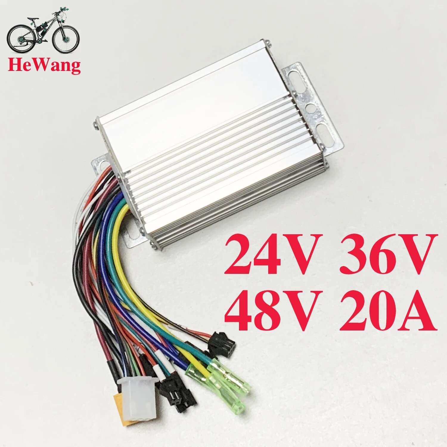 Бесщеточный контроллер 24В/36В/48В 20А для электросамоката KUGOO M4