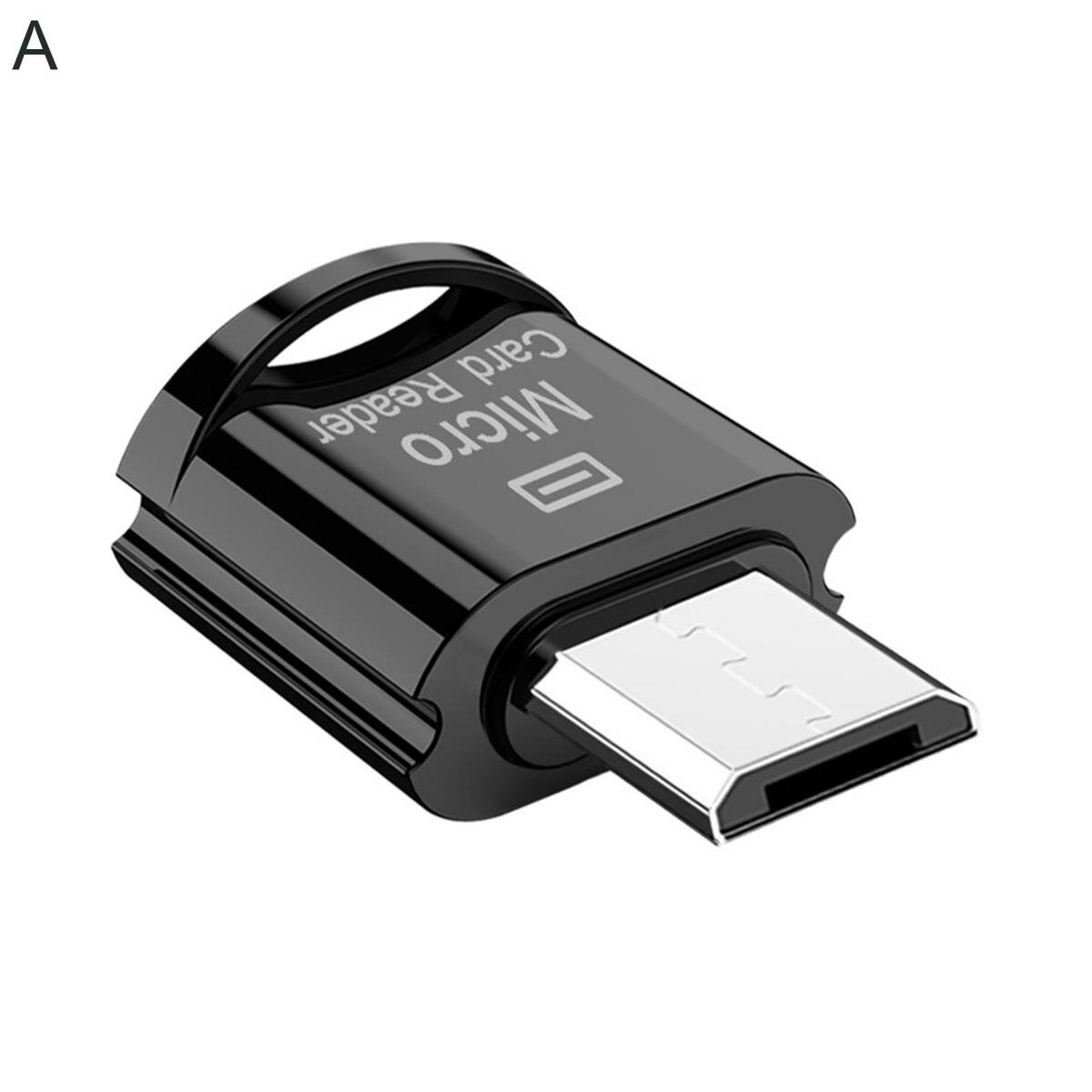 Конвертер Micro USB/Type-C Эффективный адаптер USB в Micro USB/Type-C OTG Конвертер Кардридер