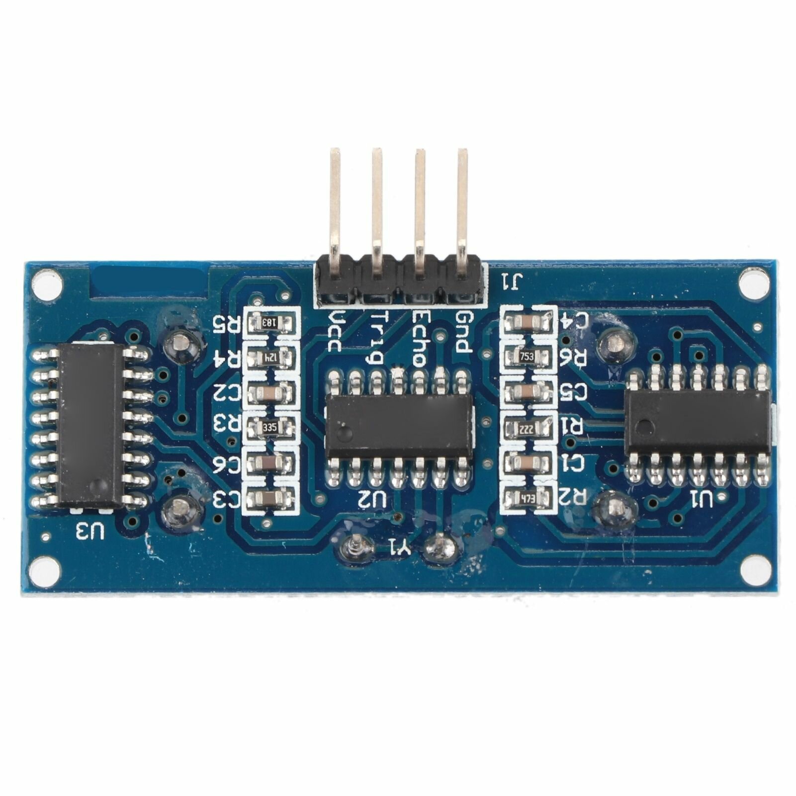 Ультразвуковой датчик измерения расстояния HCSR04, диапазон 35,5 В, высокоточный датчик приближения для робототехники и автоматизации