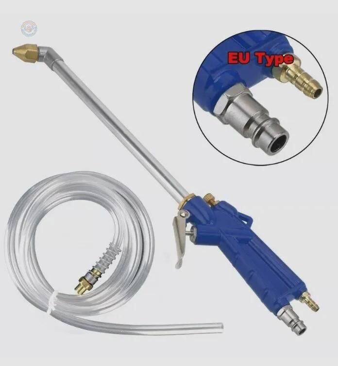 Минимойка высокого давления для мойки двигателя и автомобиля, длинная насадка 40 см, сифонный шланг 1,2 м, распыление керосина и моющих растворов, удобная очистка труднодоступных мест