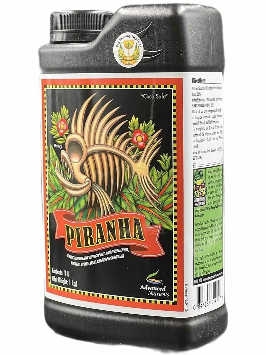 Advanced Nutrients Piranha Liquid, 1 л - стимулятор корнеобразования — фото 1