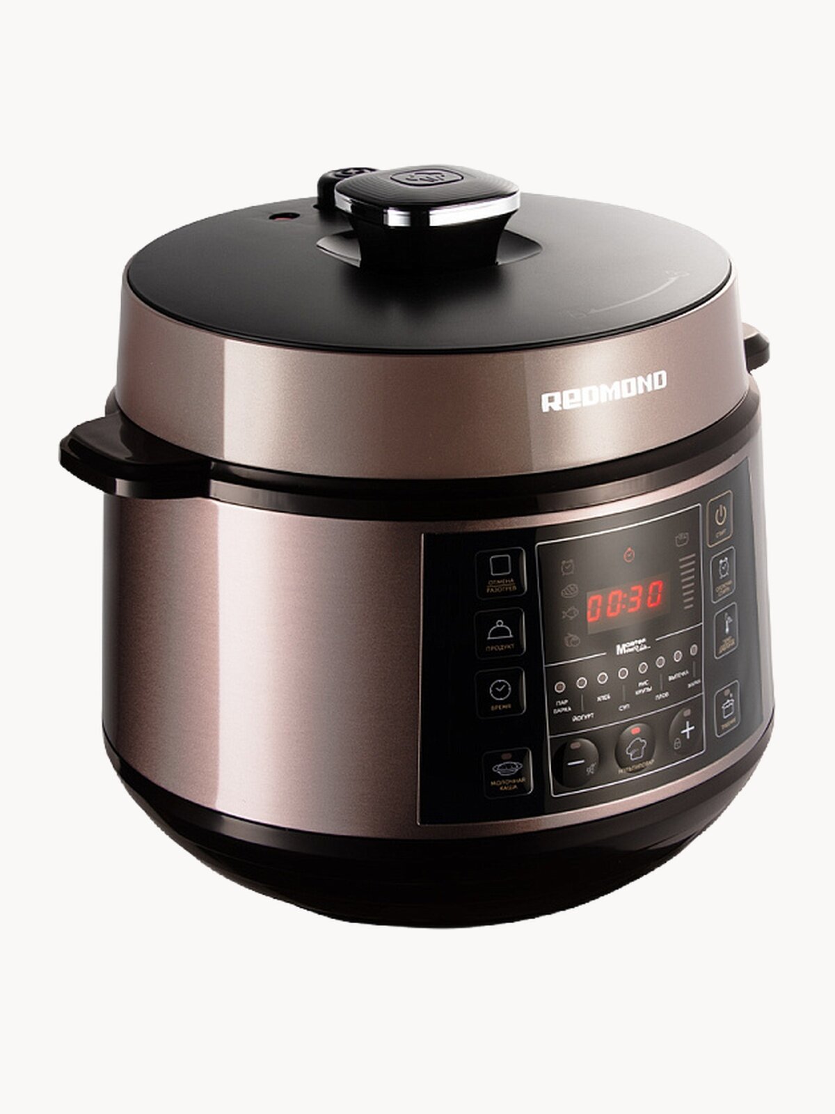 Мультиварка-скороварка редмонд RMC-PM505, 18 программ, чаша 5 литров