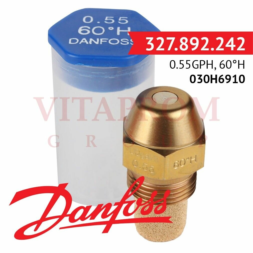 Форсунка Danfoss 0.55GPH, 60H, 030H6910