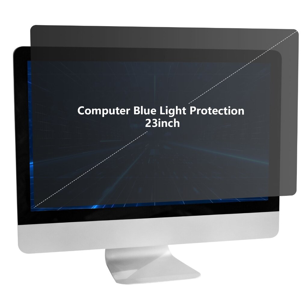 Подвесной фильтр конфиденциальности Entrapment с технологией Противодействия гневному Взгляду И Подавлением Синего Свечения Для Компьютерных Мониторов