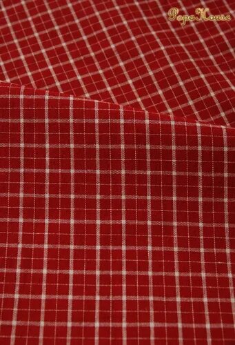 140x50 см ретро винтажная красная, синяя льняная сетка в полоску тканая хлопковая ткань для скатерти платье украшение дома сумка швейная ткань