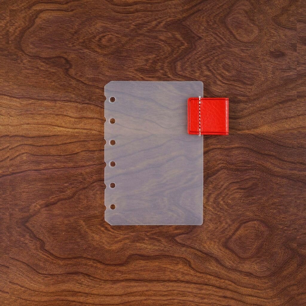 Разделители для переплета A5 A6 A7, Горизонтальные разделители предметов, с перфорацией в 6 отверстий