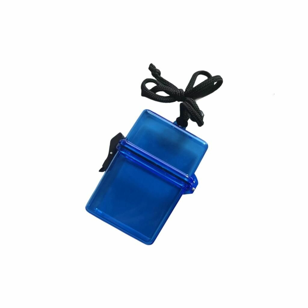 Пляжный танк водонепроницаемая коробка для плавания герметичная коробка-синий
