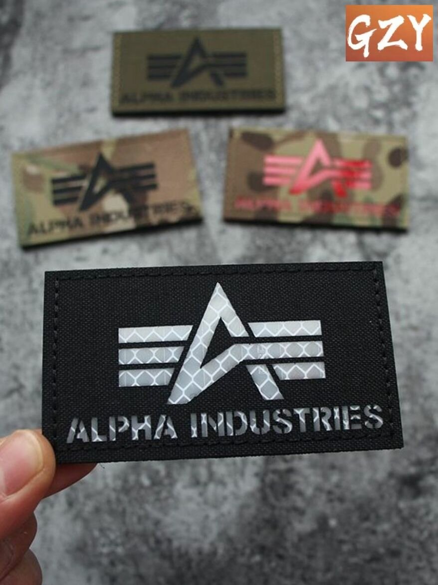 Эксклюзивная тактическая нашивка на липучке с эффектом светоотражения, черная повязка для рюкзака как символ боевого духа