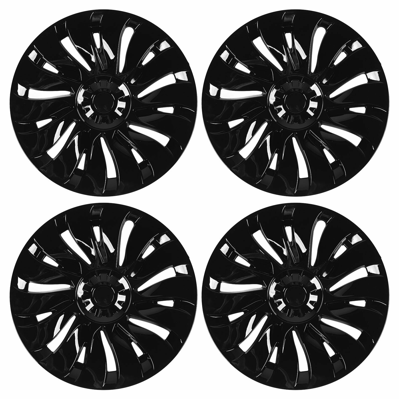 4pcs Hubcap Колочные крышки стильные высоко защиты против царапины 19 -дюймовые колеса. Замена Hubcap