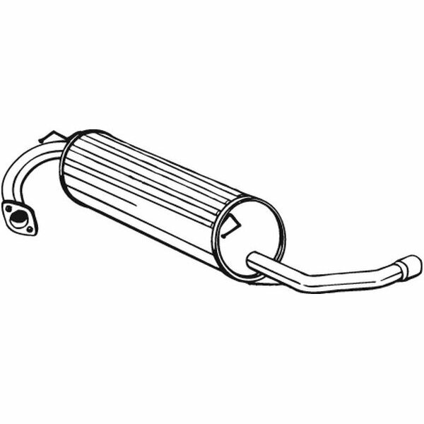 Глушитель выхлопных газов конечный, BOSAL 278-839 (1 шт.)