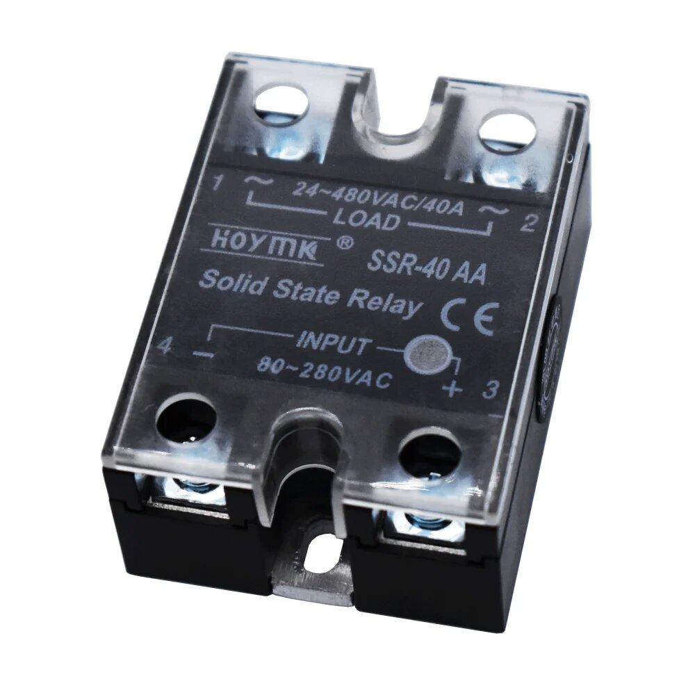 Реле SSR для нагрузки 40А SSR-40AA (40A)
