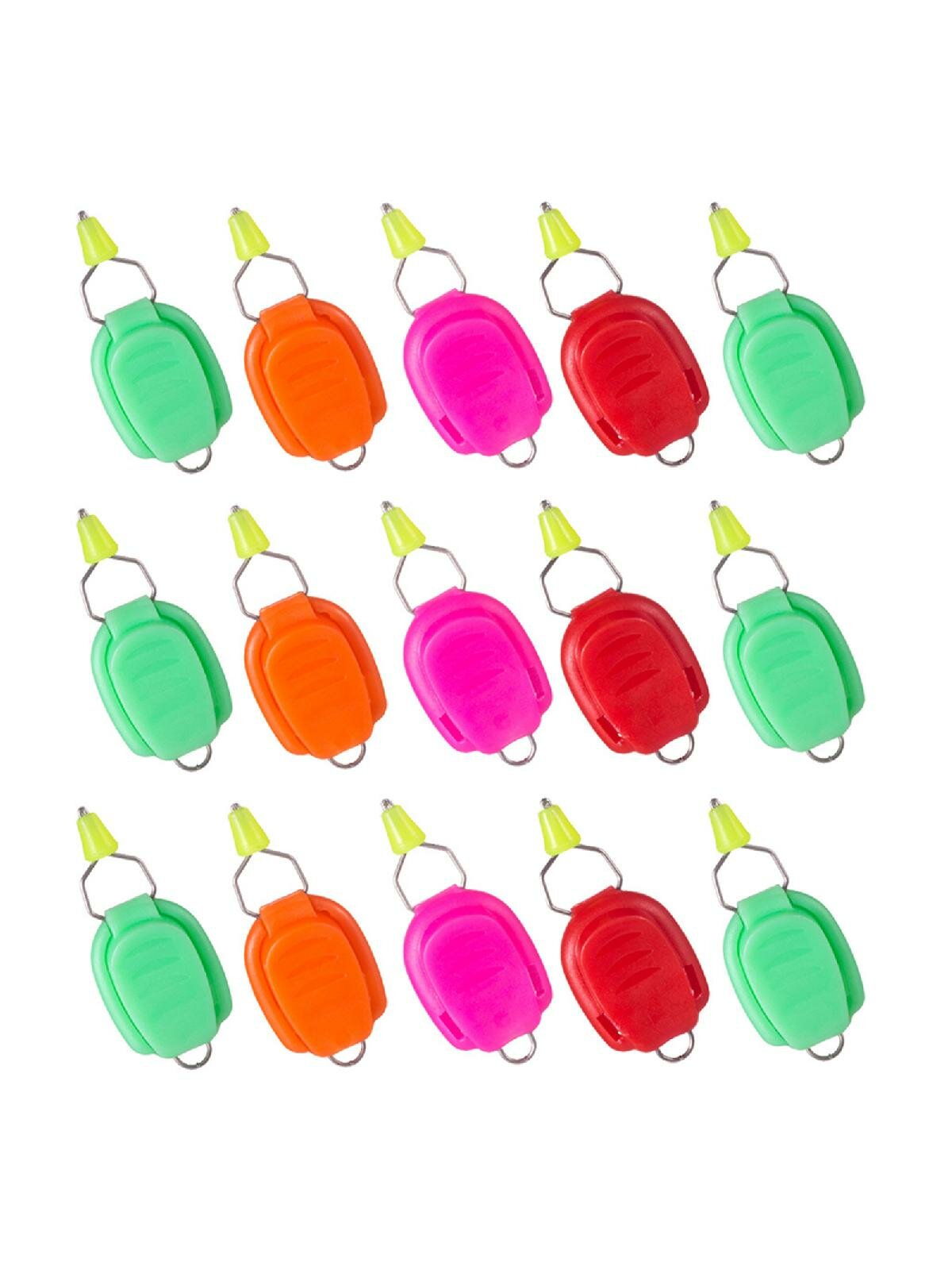 15шт Леска Стопоры Держатель Лески Стопорная Пряжка Барабан Колесо Леска Зажимы