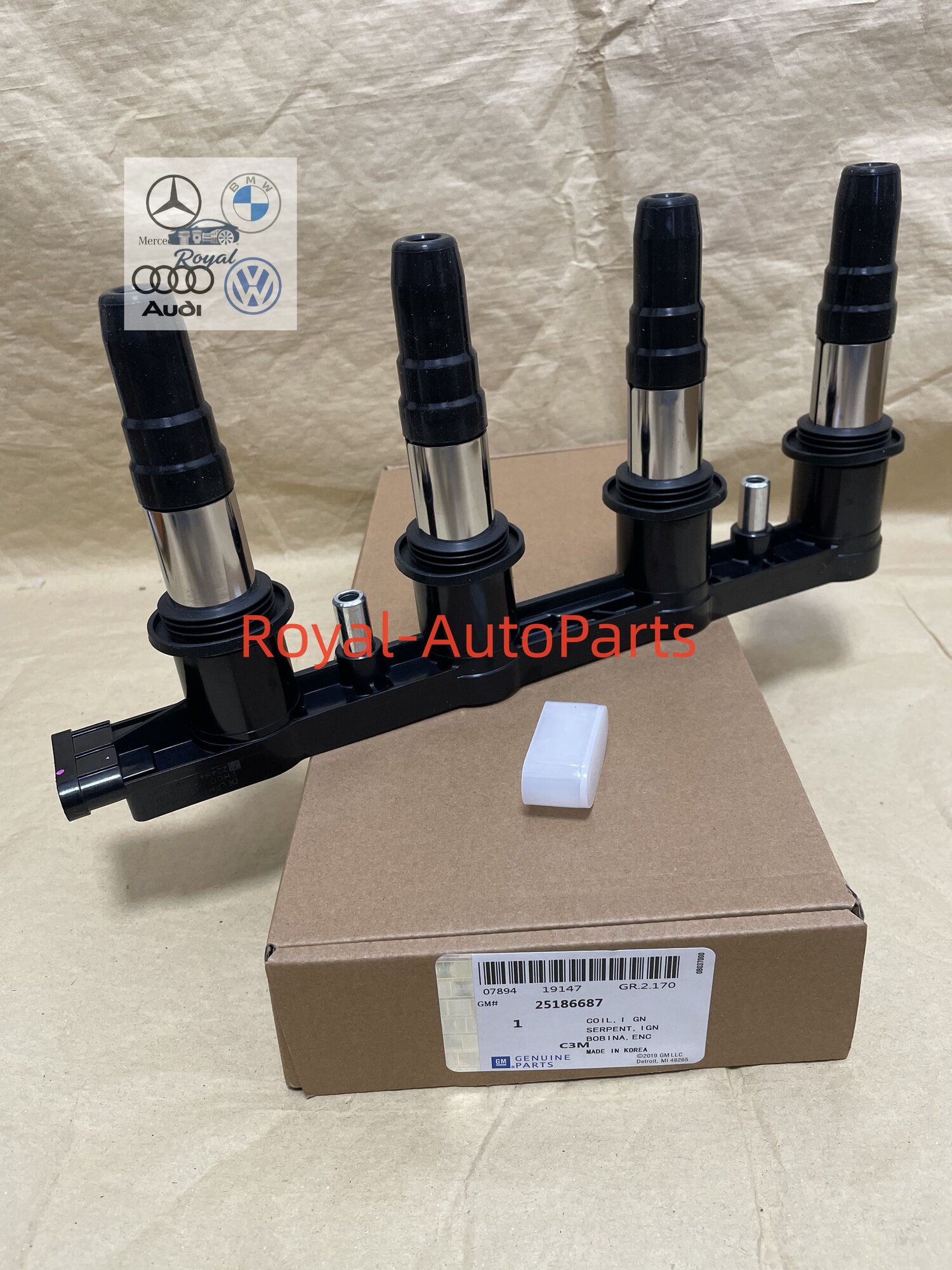Катушка зажигания GM 25186687 Модуль зажигания AA16XER A18XER OPEL Astra Mokka Vectra Zafira CHEVROLET Aveo Cruze