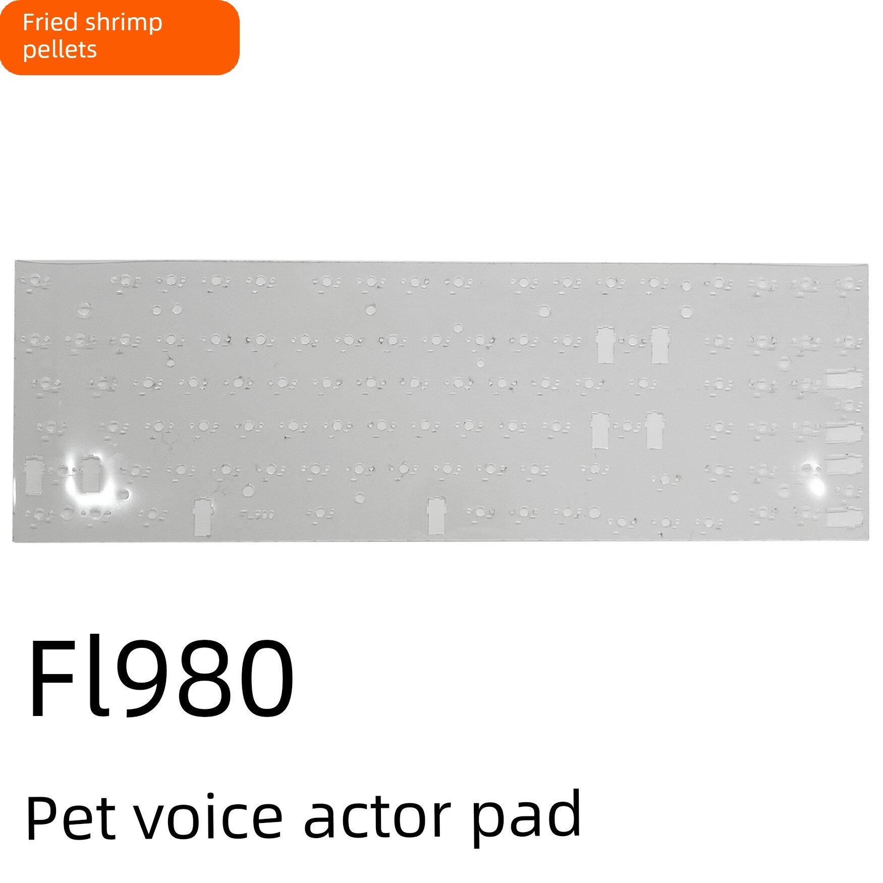 Специальная звуковая сумка Fu Ling FL980, RX980, PORON, сэндвич, хлопковое дно, хлопковая подушка IXPE, позиционирующая