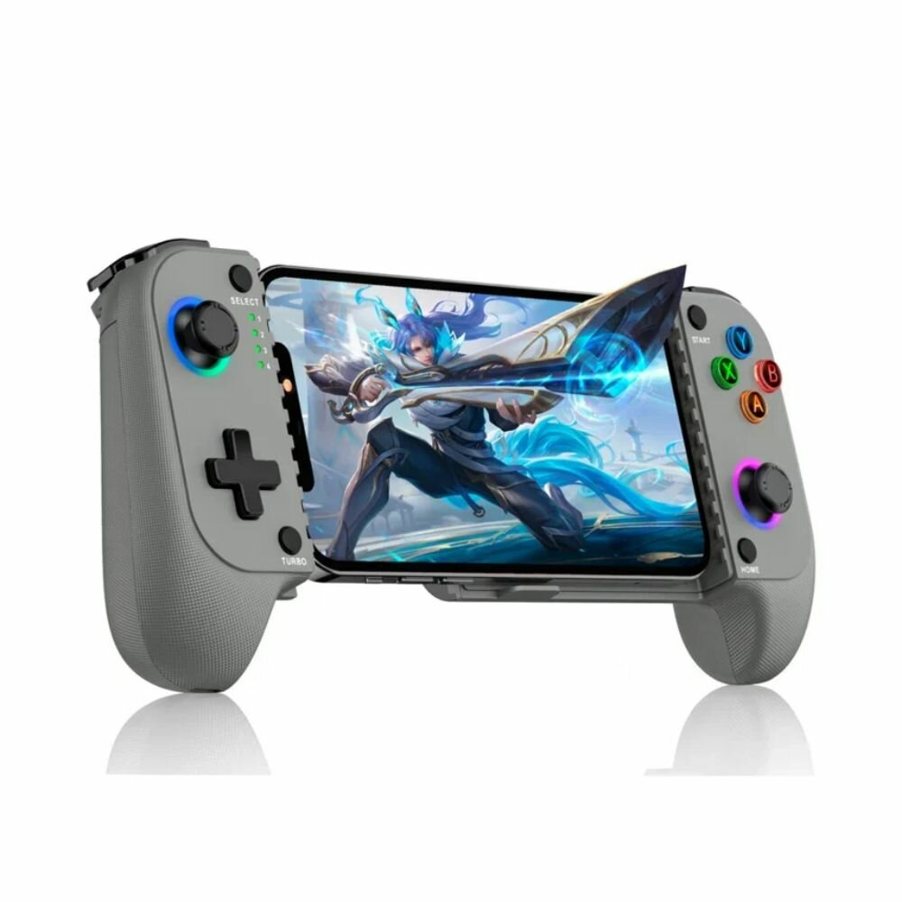 Геймпад MC103 Type-C для мобильного телефона, джойстик с эффектом Холла и растягивающейся рукояткой для Android PS Cloud, настраиваемый