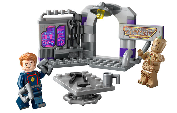 LEGO Super Hero Collection Marvel Characters Штаб-квартира Guardians OF The Galaxy Конструкторы 67 шт. 76253