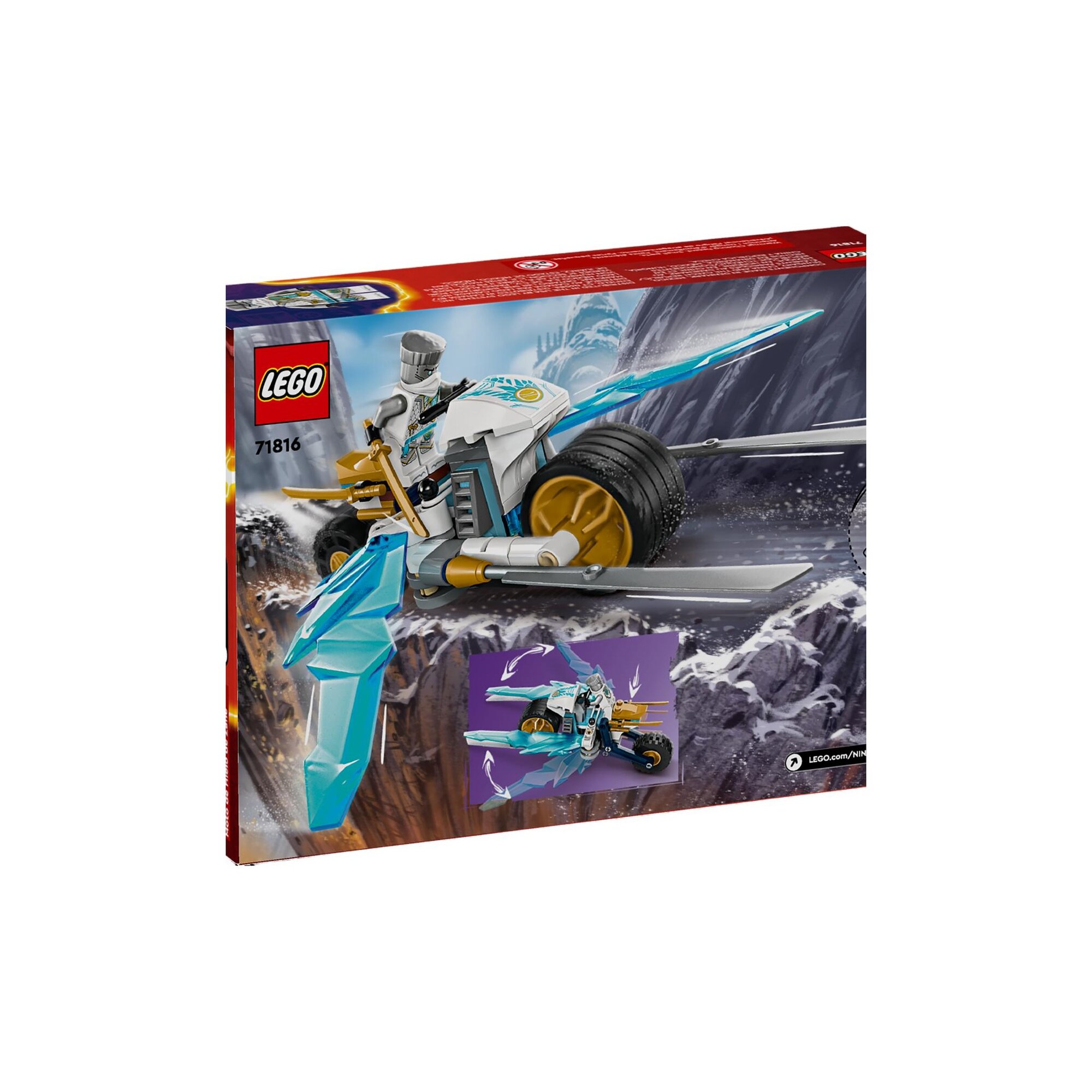 LEGO Ninjago Zhan'H Иней воральний конструктор 84 детали 71816