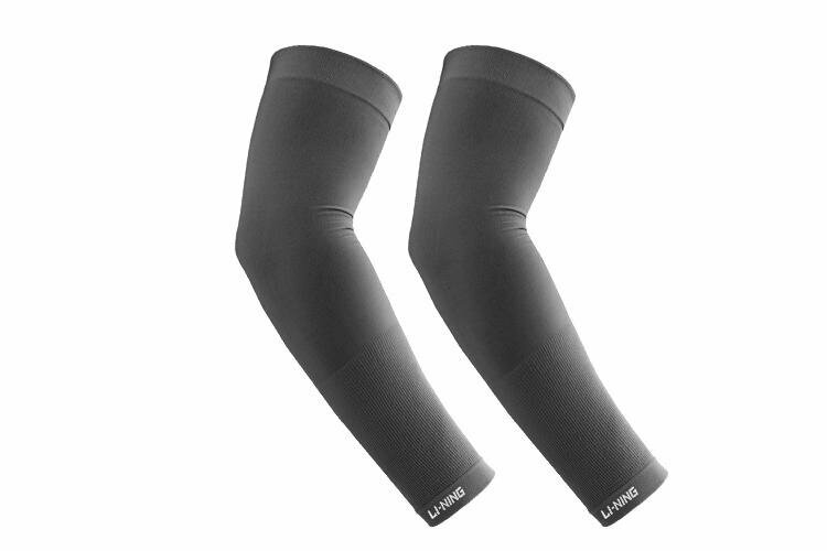 Защитный рукав для предплечья унисекс LiNing, серый, из хлопка