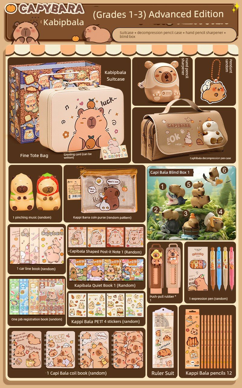 Плюшевая игрушка-кукла Капибала, подарок на день рождения для девочки 10 лет, детская игрушка, товары для детей [1-3