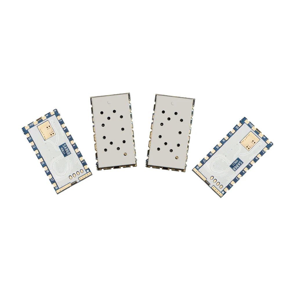 SA868S-U(SA868-U) Универсальный модуль рации 2 Вт, 4-6 км -124 дБм UHF 400–480 МГц с кристаллами KDS TCXO 1 стр.