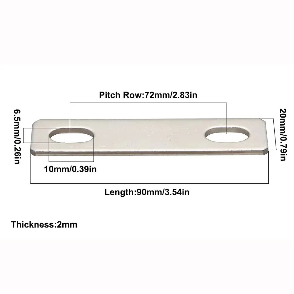Никелированная медная шина M6 для литиевых аккумуляторов