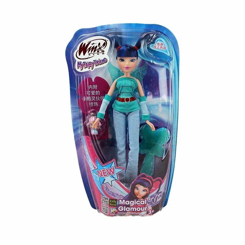 Witty Toys WINX CLUB Magical Glamour / Волшебная Коллекционная Подвижная Кукла-фея Для Детей От 3 Лет И Старше