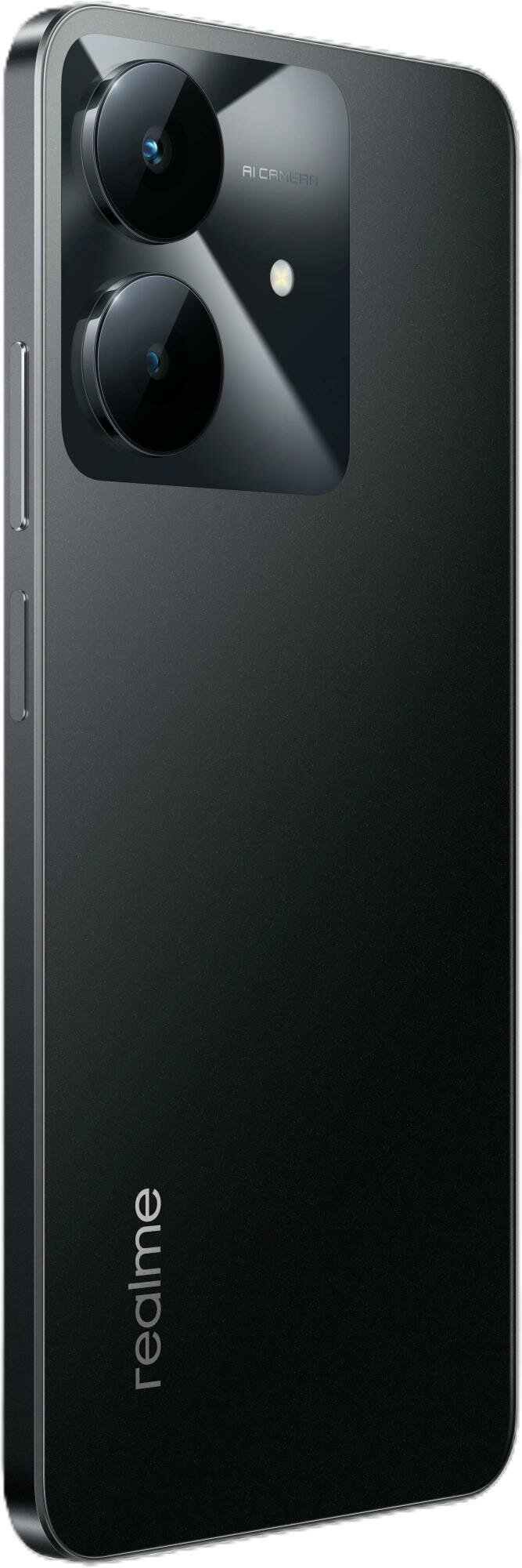 Смартфон Realme RMX3938 Note 60х 64Gb 3Gb черный моноблок 3G 4G 2Sim 6.74" 720x1600 Android 14 8Mpix 802.11 a/b/g/n/ac GPS GSM900/1800 GSM1900 TouchSc A-GPS microSD