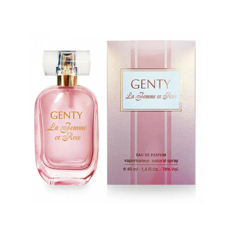 Парфюмерная вода для женщин Parfums Genty La Femme Or Rose 40 мл / Духи Парфюм Дженти Ла Фемме Ор Розе
