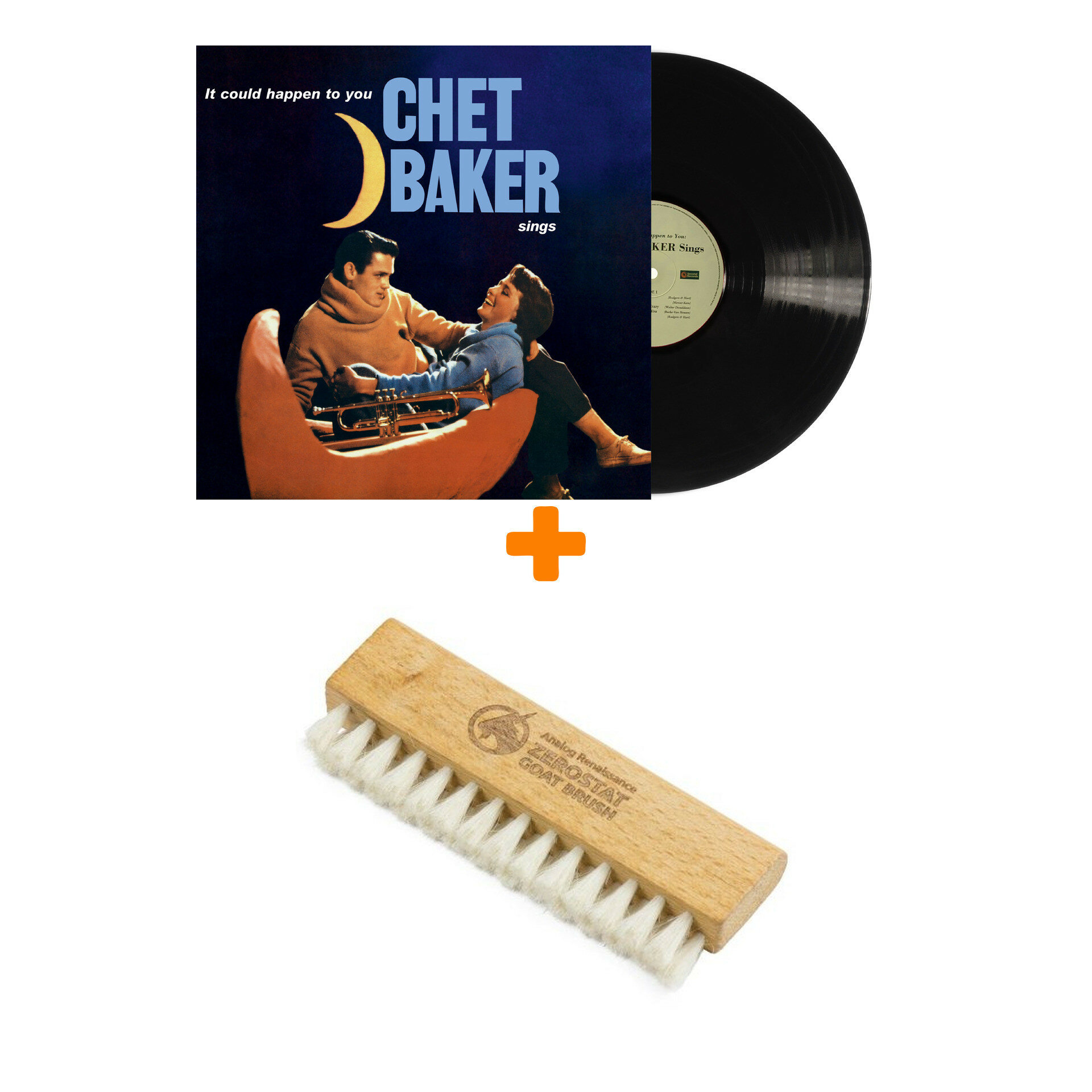 Baker Chet It Could Happen To You Chet Baker Sings LP + Щетка для ухода за LP из козьей шерсти