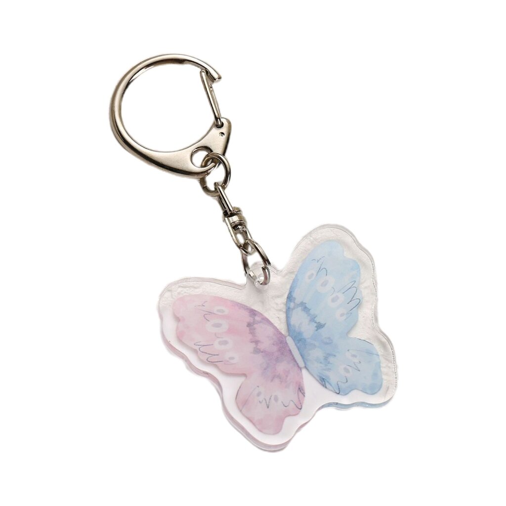 Подвеска для телефона в стиле Y2K, акриловые бабочки, сердечко, брелок ручной работы