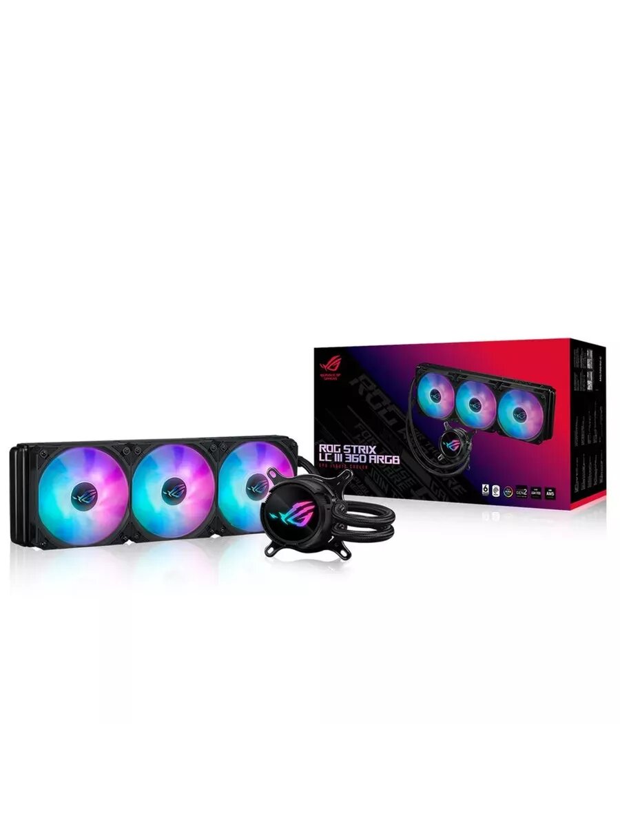 Жидкостная система охлаждения ROG STRIX LC III 360 ARGB