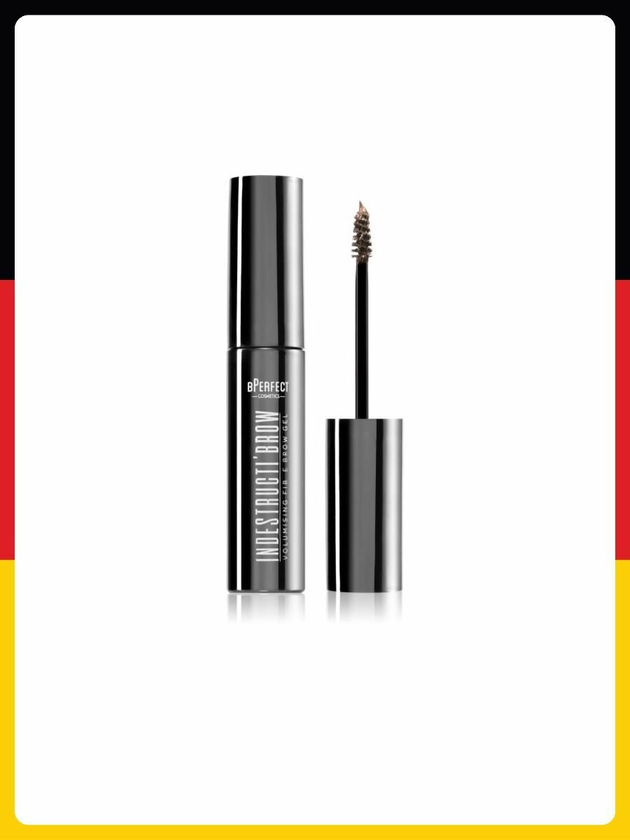 Гель для бровей BPerfect Indestructi'Brow Gel Brown, 8 мл