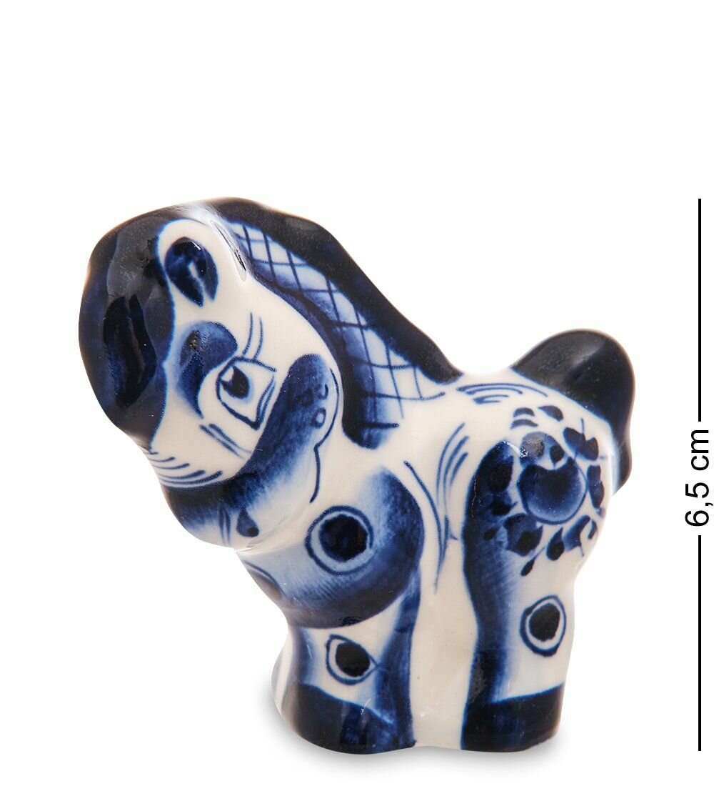 Фигурка "Лошадка" (Гжельский фарфор)