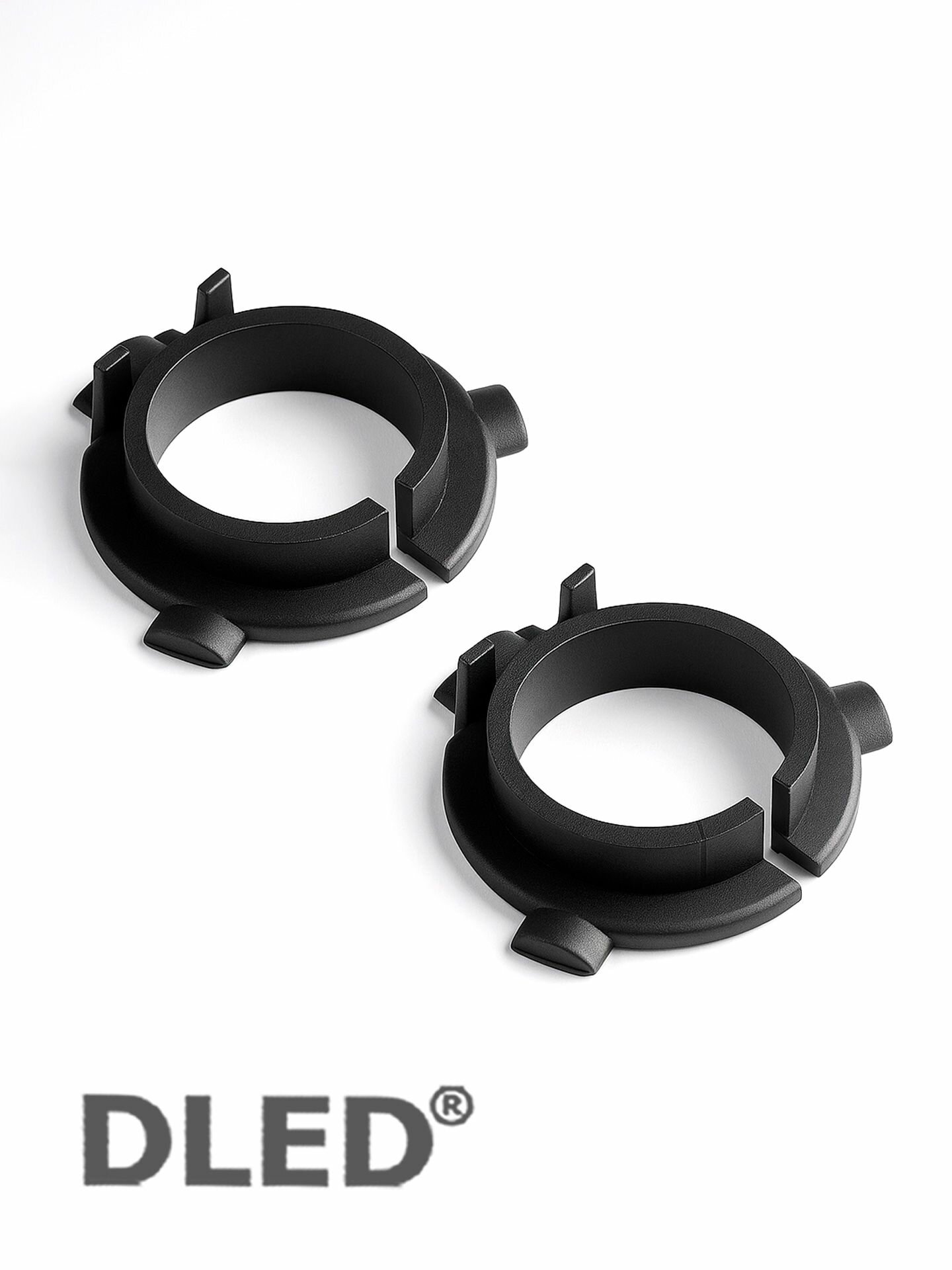 Переходник-адаптер DLED STAR для установки светодиодной лампы H7 для kia K3 Mitsubishi Outlander (2шт.)