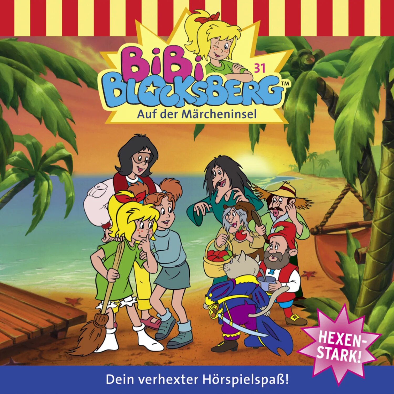 Bibi Blocksberg, Folge 31: Bibi auf der Märcheninsel [Аудиокнига]